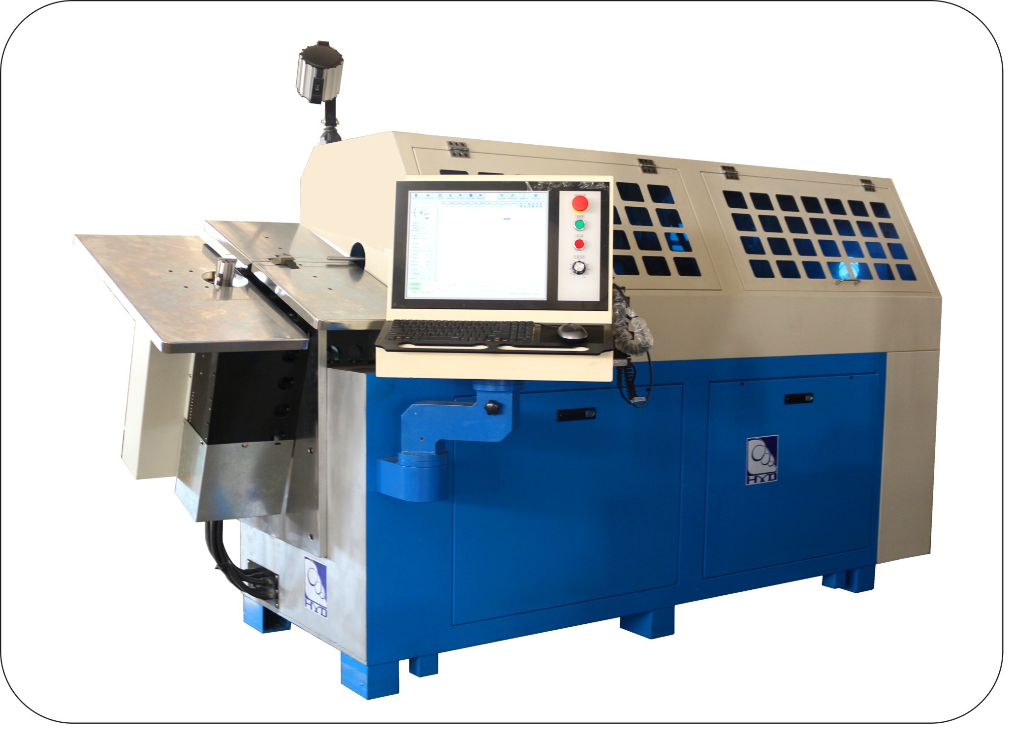 380V 50Hz เครื่องดัดลวด 70m / Min เครื่อง CNC Spring Forming Machine